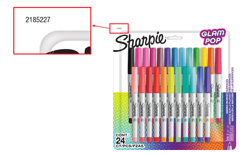 Where to find the model number and EAN / UPC?